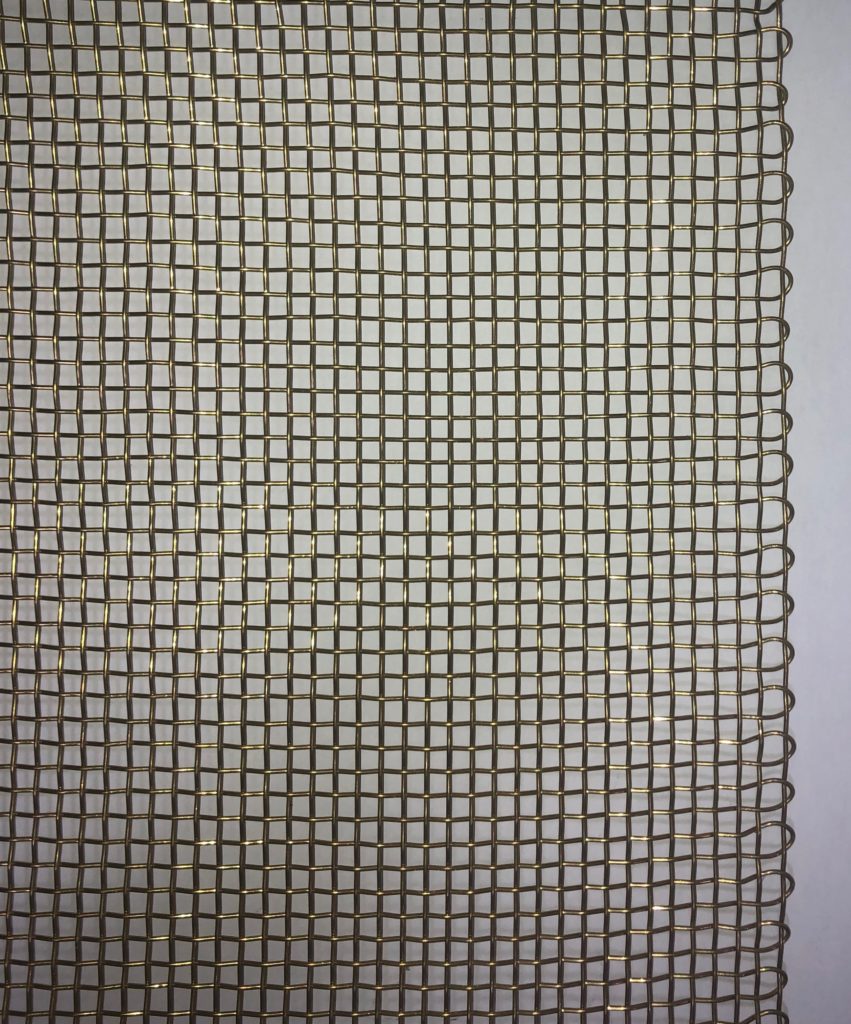 4 Mesh Backing Brass 914 (36") wide - Sugarequip